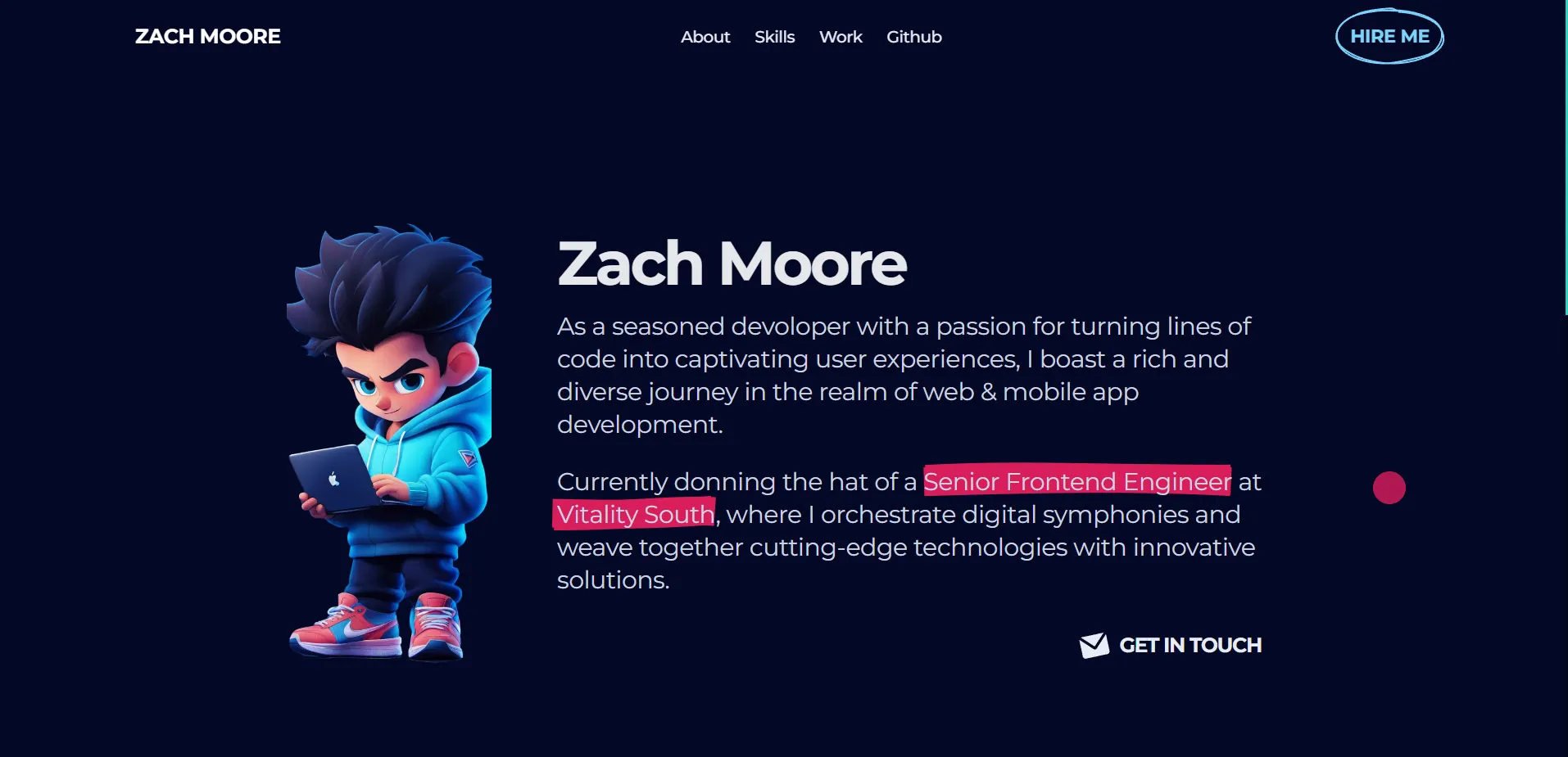 Zach Moore | Software Engineer — Zach Moore